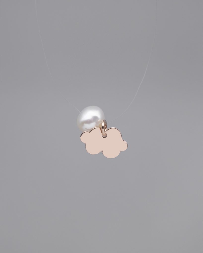 Invisible Pearl Necklace - Cloud&Co