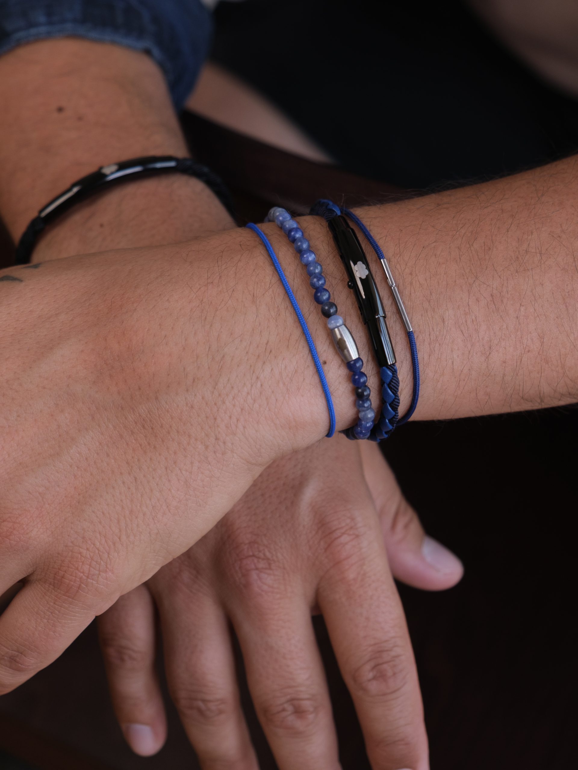 Nereus Dark Blue Bracelet - Cloud&Co