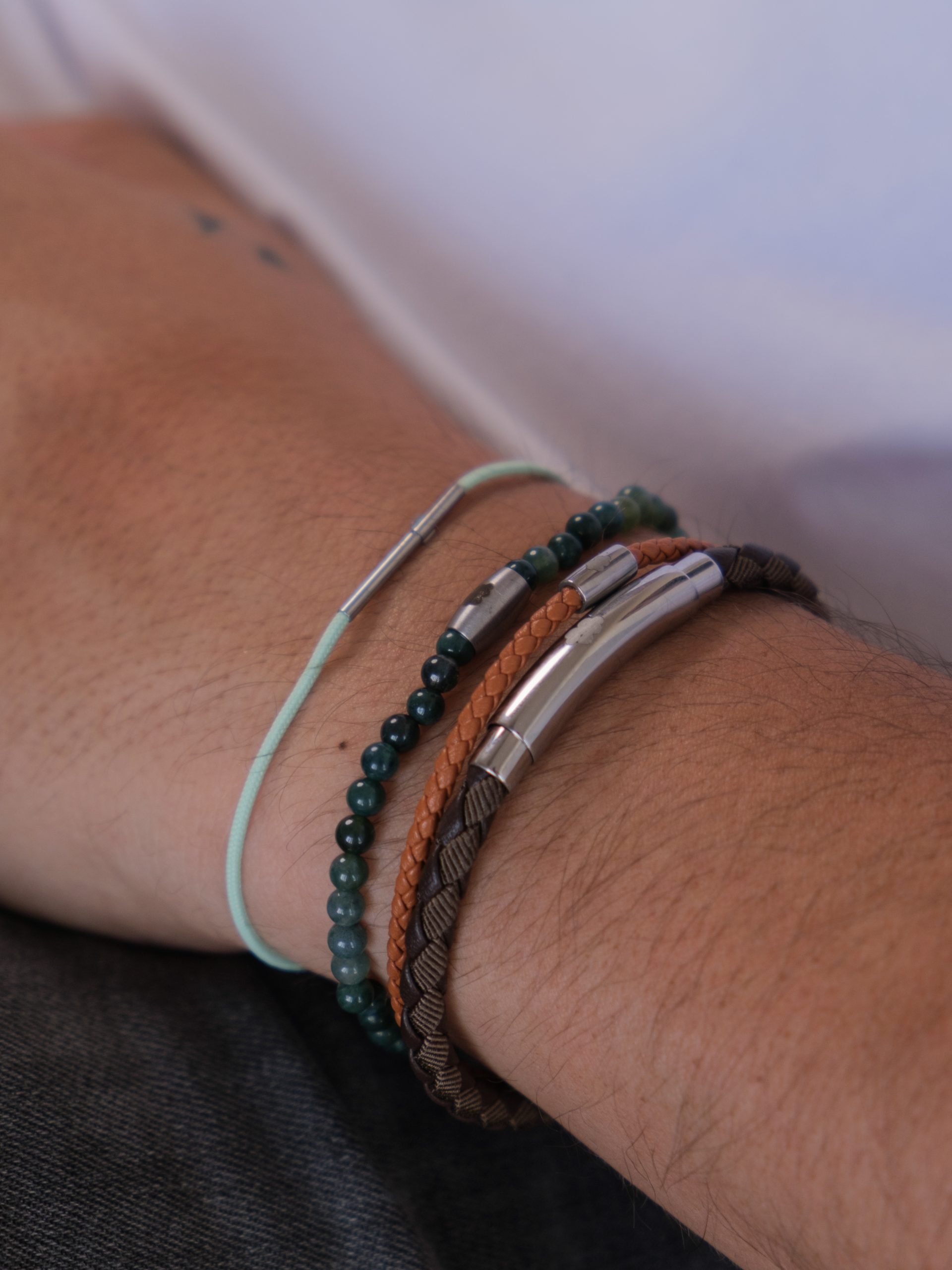 Nereus Green Bracelet - Cloud&Co